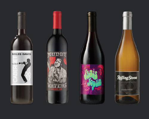 Some Rockers! A Collection of Classic Rock Music Themed Wines - Wines ...